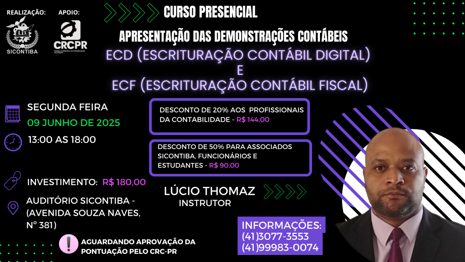 CANCELADO – Curso Presencial – 09 de Junho de 2025 – Apresentação das ...